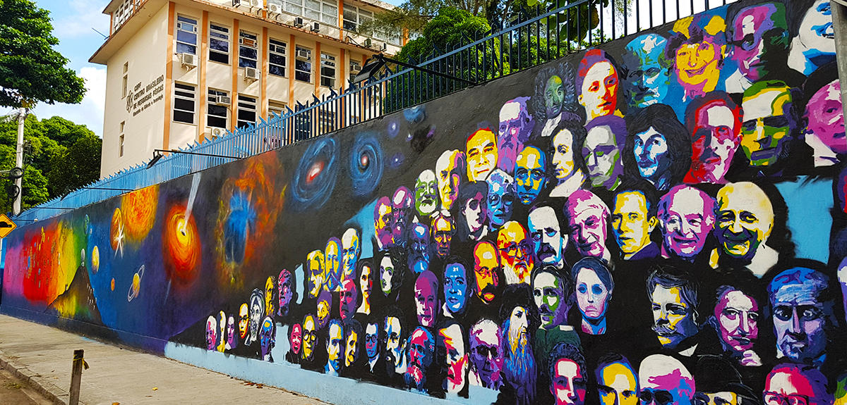À Rio, un graffiti pour la science | CNRS Le journal
